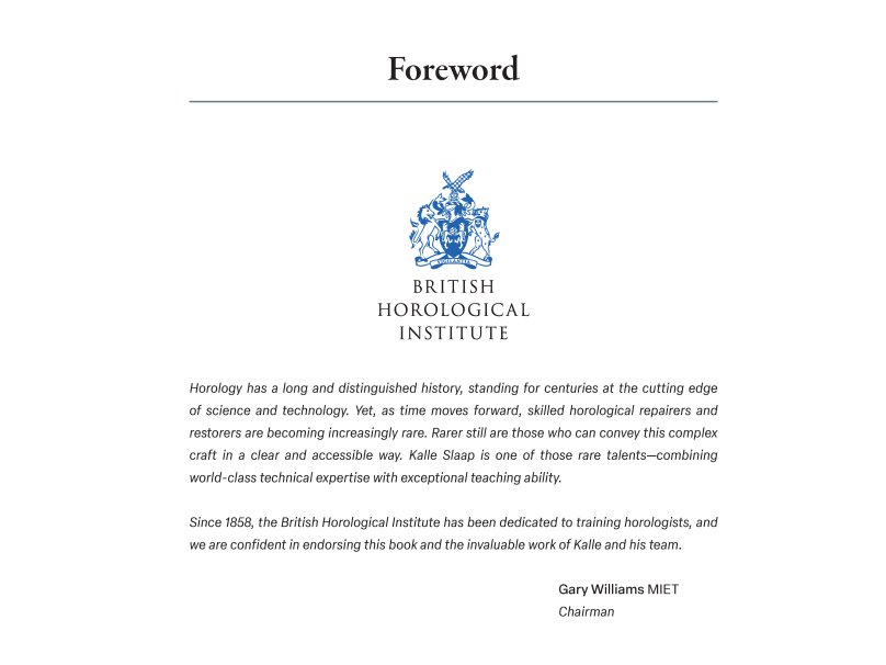 “Watchmaking Explained” by Kalle Slaap, Chronoglide – First Impressions ...